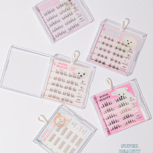 Home / FLORTTE Self-Adhesive Clustered Eyelashes