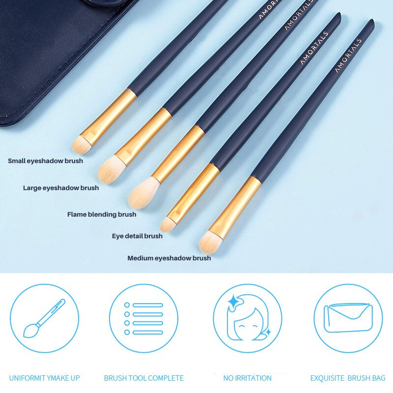 AMORTALS Stardust Eye Makeup Brush Set (5 Pieces) – CbeautyMall.com