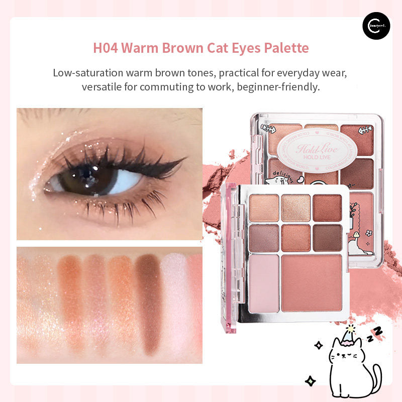 HOLD_LIVE_Happy_Little_Meow_Mixed_Powder_Palette-_H04_Warm_Brown_Cat ...