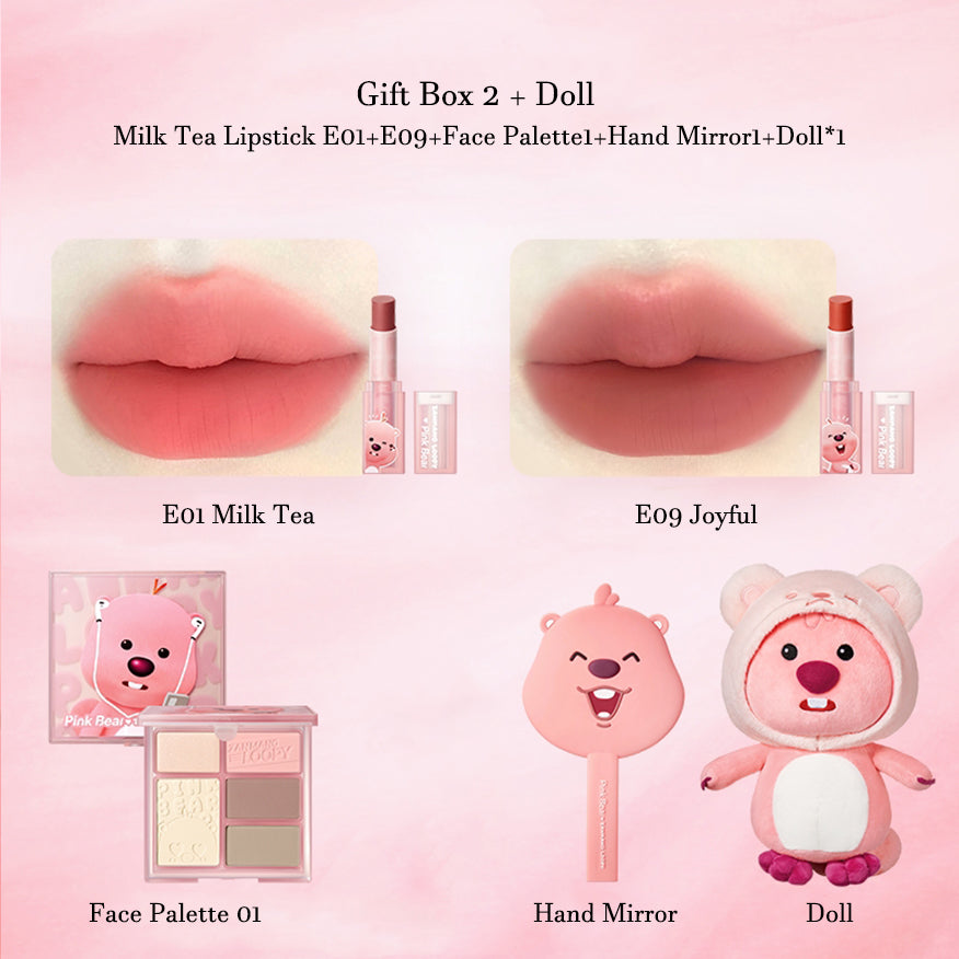 Home / PinkBear x ZANMANG LOOPY Limited Edition Lipstick Gift Set